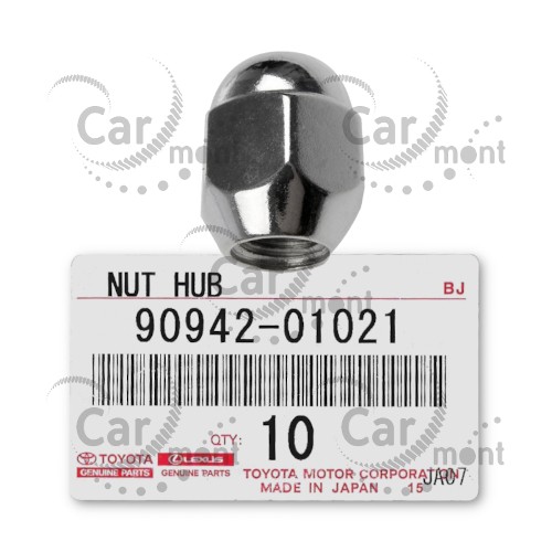 Nakrętka szpilki koła przedniego - Toyota RAV4 Hilux - 90942-01021 ...